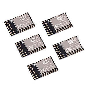 Songhe ESP8266 ESP-12F Wireless Transceiver Board Module WiFi Serial Remote Port Network Development Board for Arduino (5pcs)