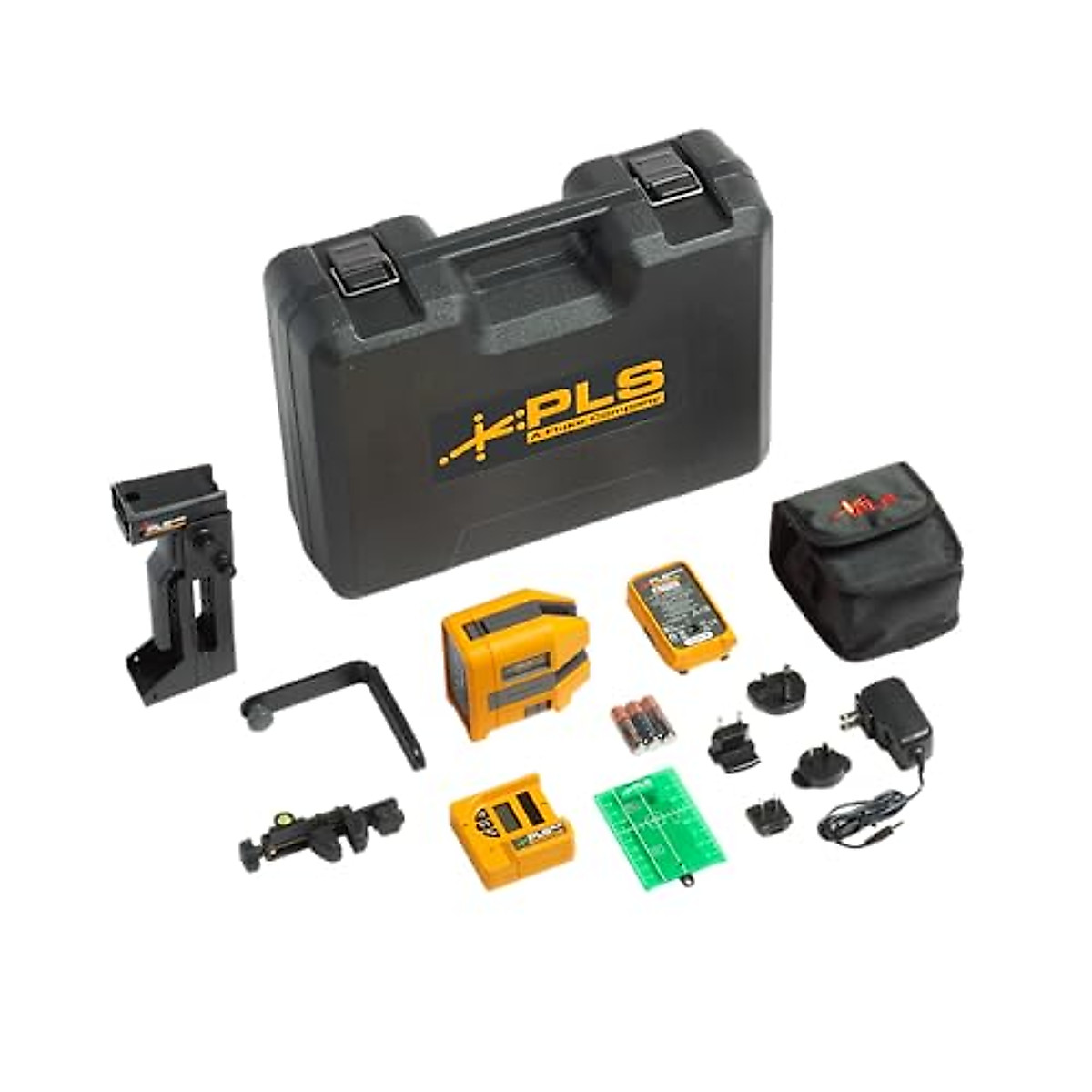 Pacific Laser Systems 180G RBP SYS, Cross Line Green Laser System with Rechargeable Battery Pack