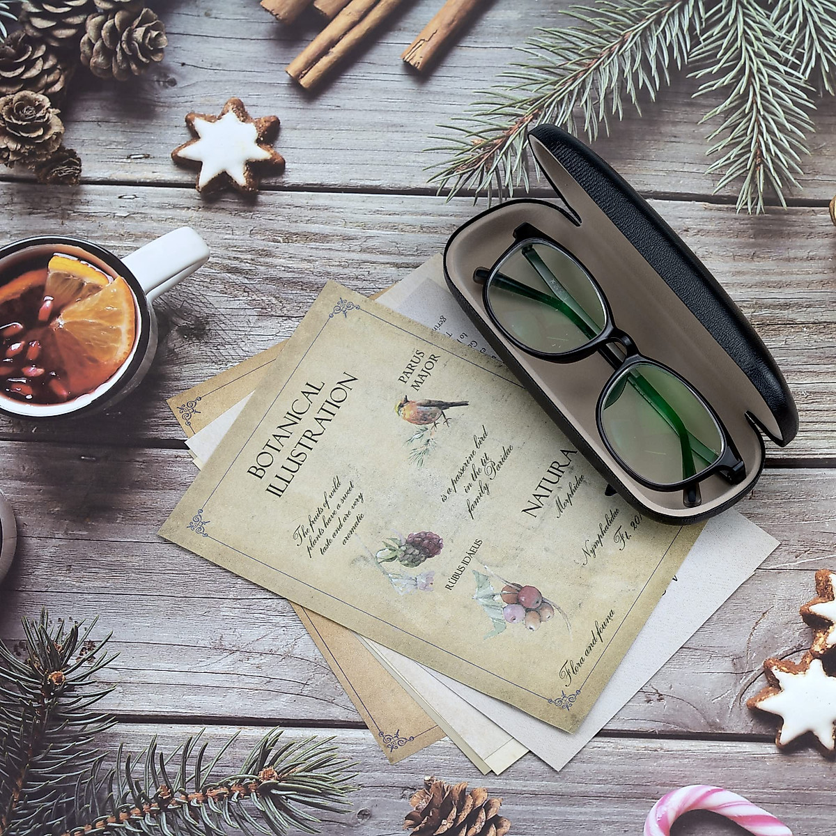 IFAMIO 3 Pack Glasses Case Hard Shell Eye Glass Case Glasses Holder Pocket Portable Sunglass Protector Case Fit Most Eye Glasses and Sunglasses (Black)