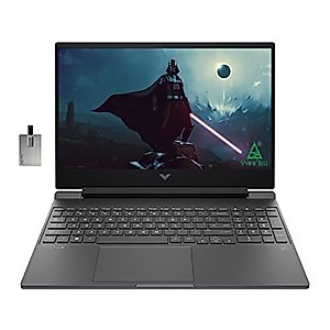 2022 HP Victus 15.6" 144Hz Gaming Laptop, AMD Ryzen 7 5800H, 32GB RAM, 1TB PCIe SSD, NVIDIA GeForce RTX 3050 Ti Graphics, Backlit Keyboard, Windows 11 Home, Gray, Free 32GB USB Business Card
