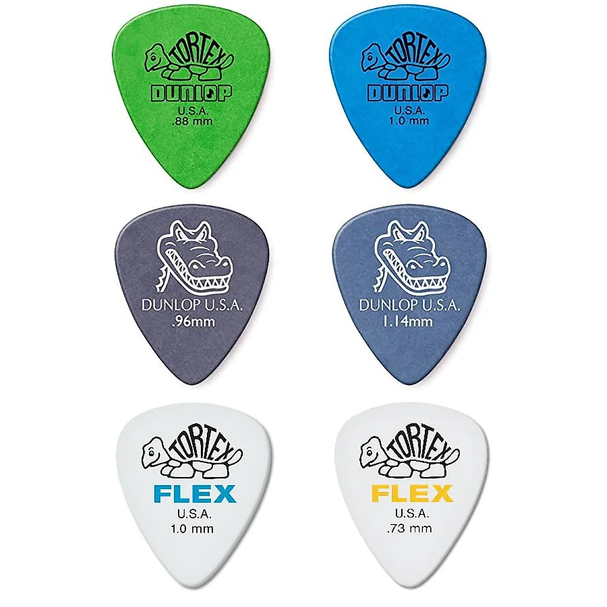 Briskdrop NUX Plexi Crunch Distortion Pedal Bundle with 2 Patch Cables, 6 Dunlop Picks, and String Winder Assorted Golden plexicrunch-psu 0