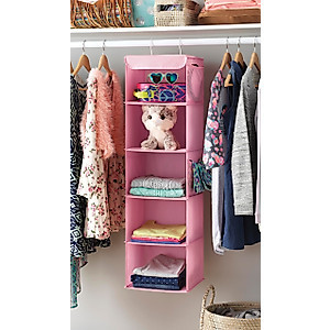 Whitmor 6636-1234-PINK Hanging Accessory Shelves, Pink