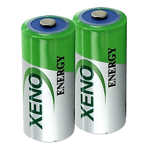 Xeno XL-055F ER14335 2/3AA STD 3.6V Lithium Thionyl Chloride Battery 2-Pack