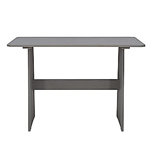 Linon Home Decor Products Grey Corner Dining Set by Linon Leyton Nook
