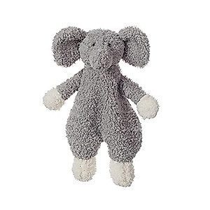 Apricot Lamb Stuffed Animals Security Blanket Gray Elephant Infant Nursery Character Blanket Luxury Snuggler Plush(Gray Elephant, 10 Inches)