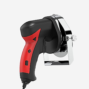 Commercial Turkish Kebab Slicer With 2 Blade 80w Electric Kebab Knife Gyro Shawarma Cutter 60kgs Per Hour (Silver(110V))