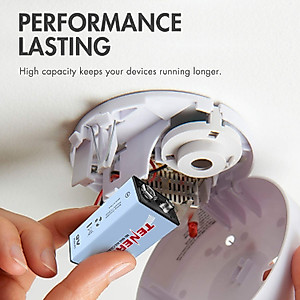 Tenergy NiMH Rechargeable Battery 34 Pack Variety, 12AA, 12AAA, 4C, 4D, and 2x9V Rechargeable Batteries for Everyday Household Electronics