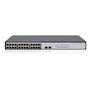 HPE OfficeConnect 1420 24-Port Gig Unmanaged Switch-24 x GE 10/100/1000 + 2 SFP (JH017A#ABA)