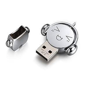 zjr USB Flash Drives 64gb Thumb Drive Cute Cartoon Metal Pen Drive 2.0 Portable Memory Stick with Keychain Crush Resistant Dust Proof Shockproof Data Storage Flash Drive Gifts (A23-S)