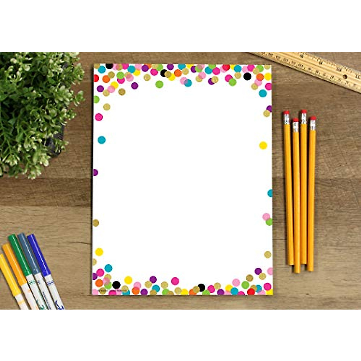 Confetti Computer Paper