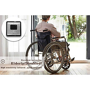 OlidleHomeSmart Touchless Switch Wave to Open, no-Contact Hand Sensor Infrared Switch (M-512)