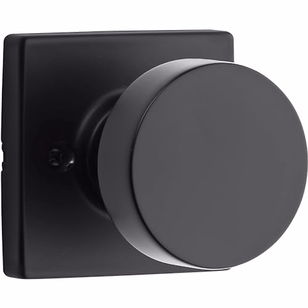 Cambie Passage Door Knobset - Matte Black