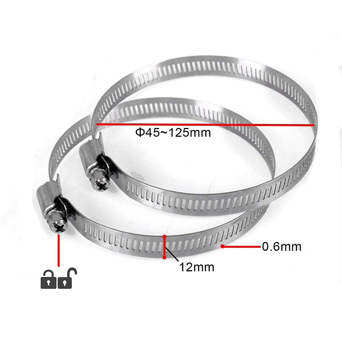 WiTi Universal Vertical Pole Mount for Security Camera, Solid Metal Bracket with Loops, Suitable for CCTV Cameras(Small Size)