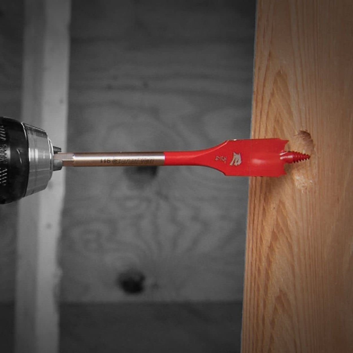 Diablo Spade Bit for Wood - Speed-TIP Design - 1-1/2" Diameter, 6" Length, 1/4" Hex Shank, 2-Pack - DSP2170-P2