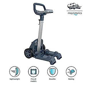 Dolphin Genuine Accessory - Universal Caddy for Any Robotic Pool [Vacuum] Cleaner - Ideal for Transporting and Storing - Easy Mobility Next to Your Swimming Pool