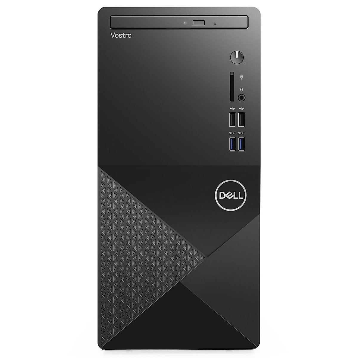 Dell Vostro 3888 Full Size Tower Business Desktop Computer, Intel Octa-Core i7-10700, 32GB DDR4 RAM, 2TB PCIe SSD + 1TB HDD, DVDRW, 802.11AC WiFi, Bluetooth, Keyboard and Mouse, Windows 11 Pro