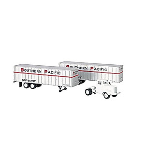Bachmann Industries Southern Pacific 1950's/60's Truck Cab Want Two Piggy Back Trailers (HO Scale Train)