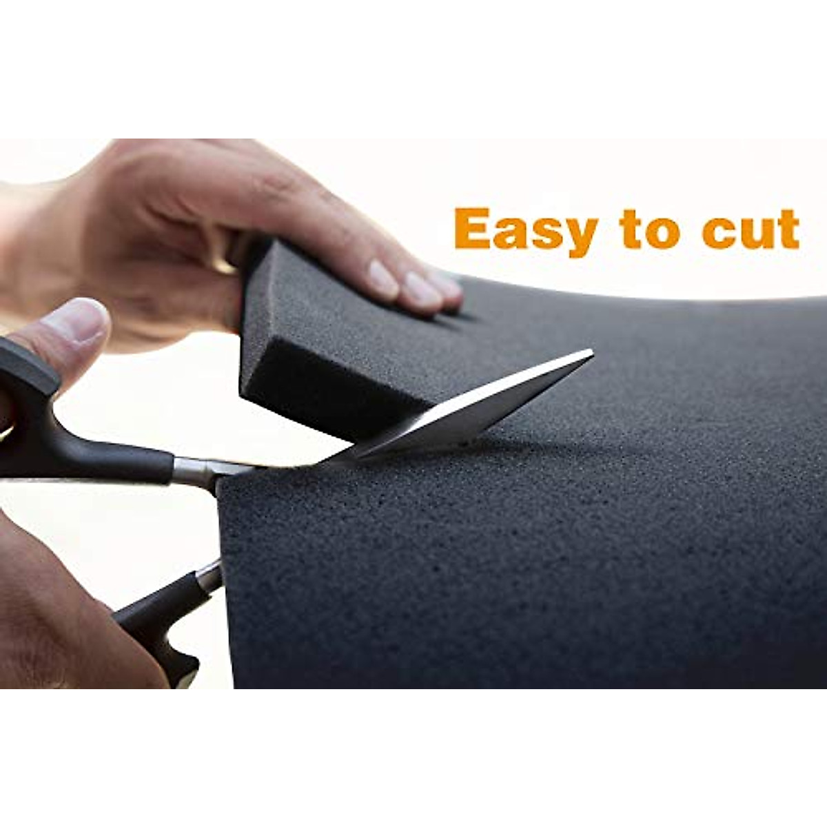 Goodhoily Air Conditioner Drip Cushion Black 24" x 19 5/10" x 4/5" & AC Rain Cover with Holds Strong Magnetic Backing for Window AC Units Stops Cushion Moving,Stops The Noise from Raining