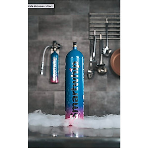 Smart Whip Whipped Cream Chargers - Pure N2O Whipped Cream Cylinder -Liter Nitrous Oxide Chargers (640 gram) Compatible with Cream Whippers - 1 Carton (6 cylinders)