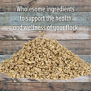 Scratch and Peck Feeds Starter Crumbles Chick Feed with Grub Protein - 25-lbs. - Certified Organic, Non-GMO Project Verified