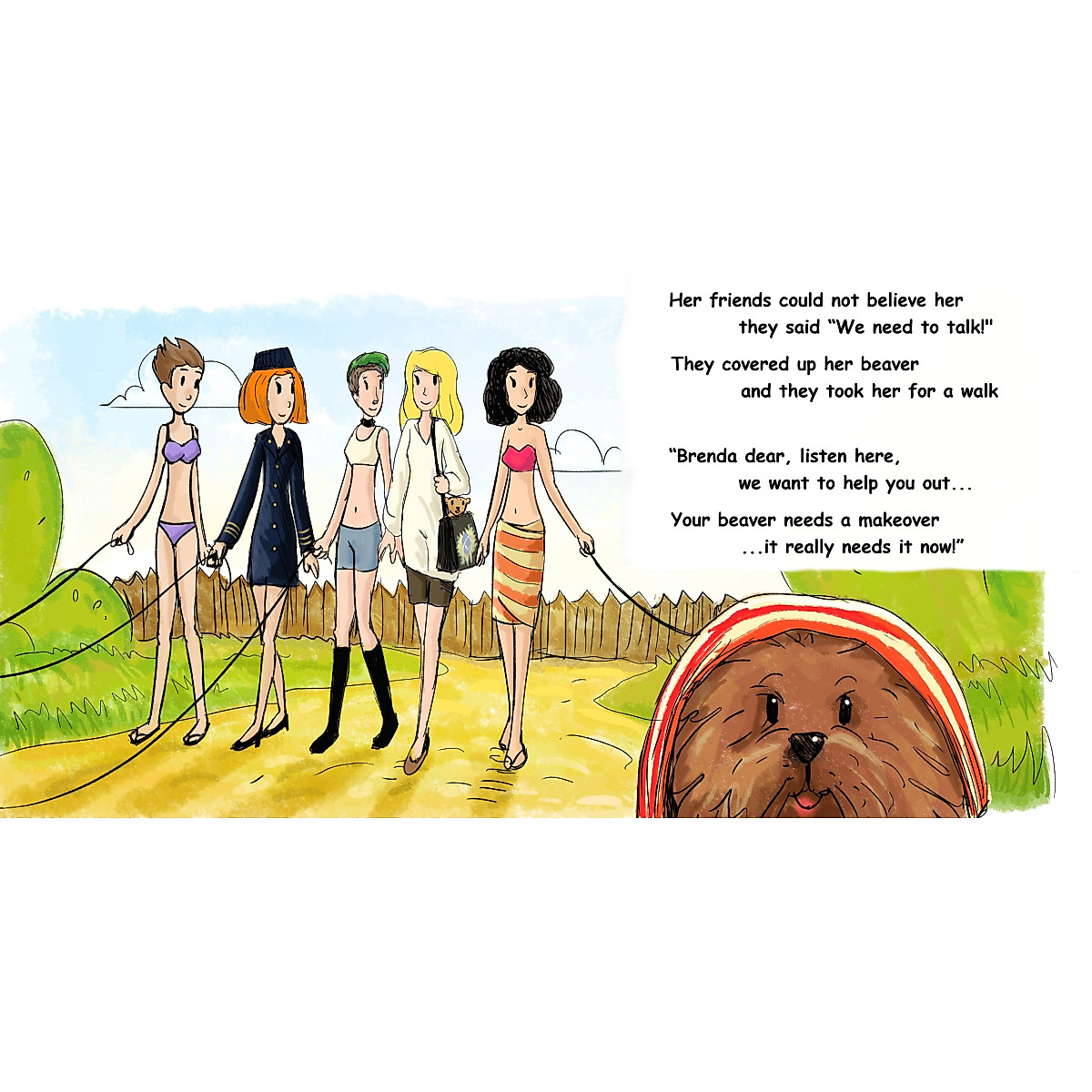 Brenda's Beaver Needs a Barber