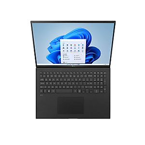 LG Gram 17Z95P Laptop 17" Ultra-Lightweight, IPS, (2560 x 1600), Intel Evo 11th gen CORE i7 , 16GB RAM, 1TB SSD, Windows 11 Home, 80Wh Battery, Alexa Built-in, 2X USB-C, HDMI, USB-A – Black