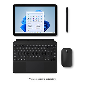 Microsoft Surface Go 3 - 10.5" Touchscreen - Intel® Pentium® Gold - 8GB Memory - 128GB SSD - Device Only - Black (Latest Model) (Renewed)