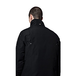 Moose Knuckles Men'S Down Stirling Parka, Black, Medium