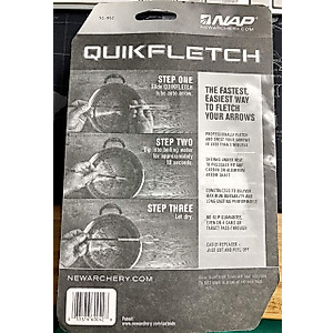 New Archery Products NAP Quikfletch 2" Hellfire Assorted - W/O/O (3 Pack)