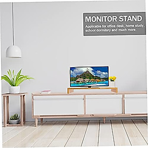 LIGHTAOTAO monitor stand laptop stand printer stand desk computer stand corner tv mount computer riser screen riser Monitor Riser Desk Organizer television bracket booster lifting frame shelf
