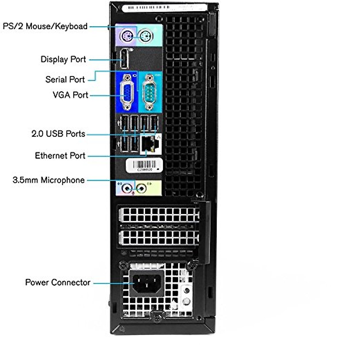 DELL Optiplex 790 Business High Performance DT Desktop Computer PC, Intel Quad Core i5-2400 3.1GHz Processor, 8GB DDR3, 2TB SATA, DVD, Windows 10 Home (Renewed)']