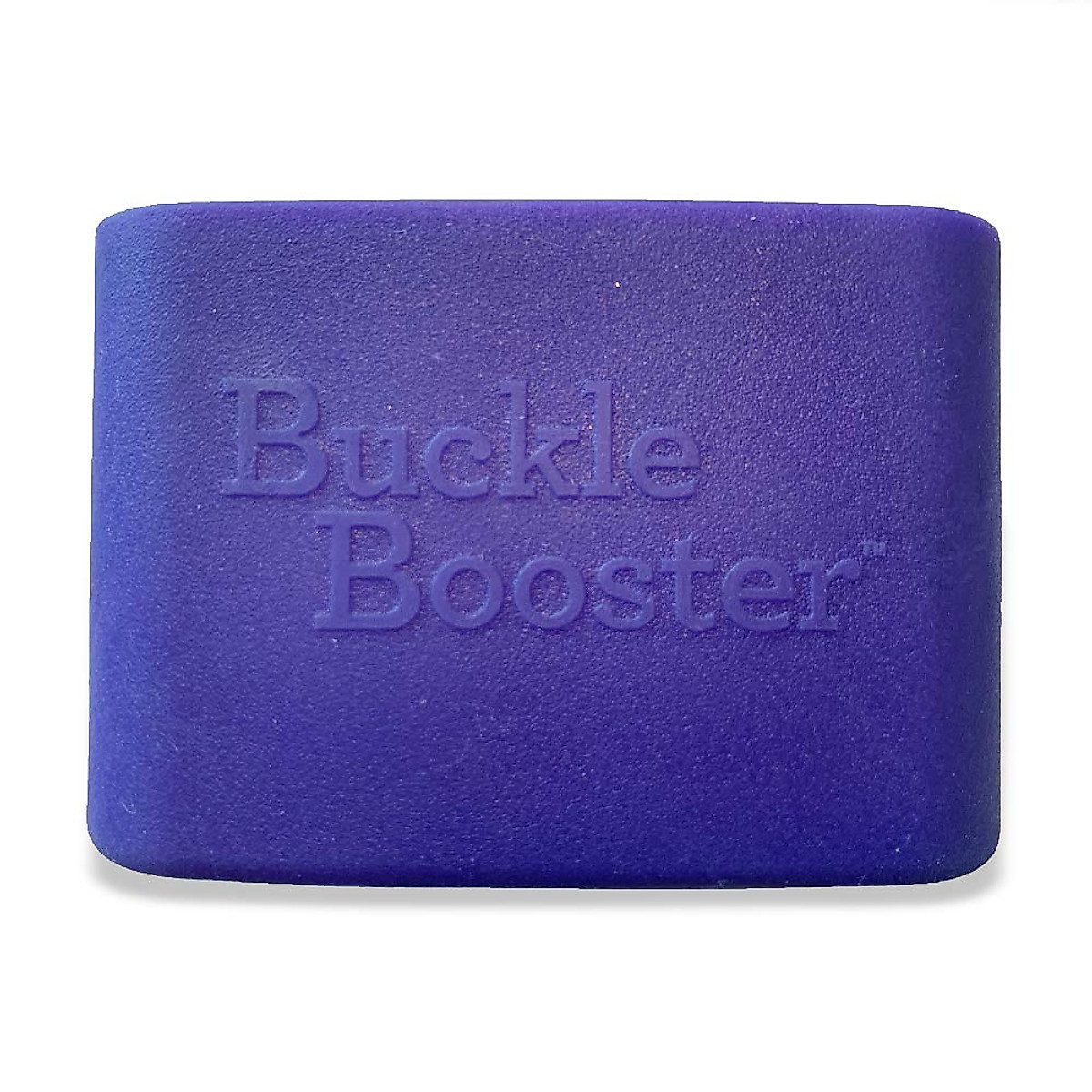 BPA-Free Buckle Booster for Car Seat Belt - Raises Your Seat Belt for Easy Reach - Stop Fishing for Buried Seat Belts - Stands Up Receptacle for No-Hassle Buckling - with Kids' Sticker (2-Pack)