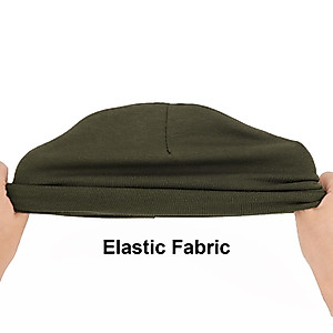 DRESHOW BQUBO 8 Pack Unisex Baby Beanie Hat Infant Baby Soft Cute Knit Cap Nursery Beanie