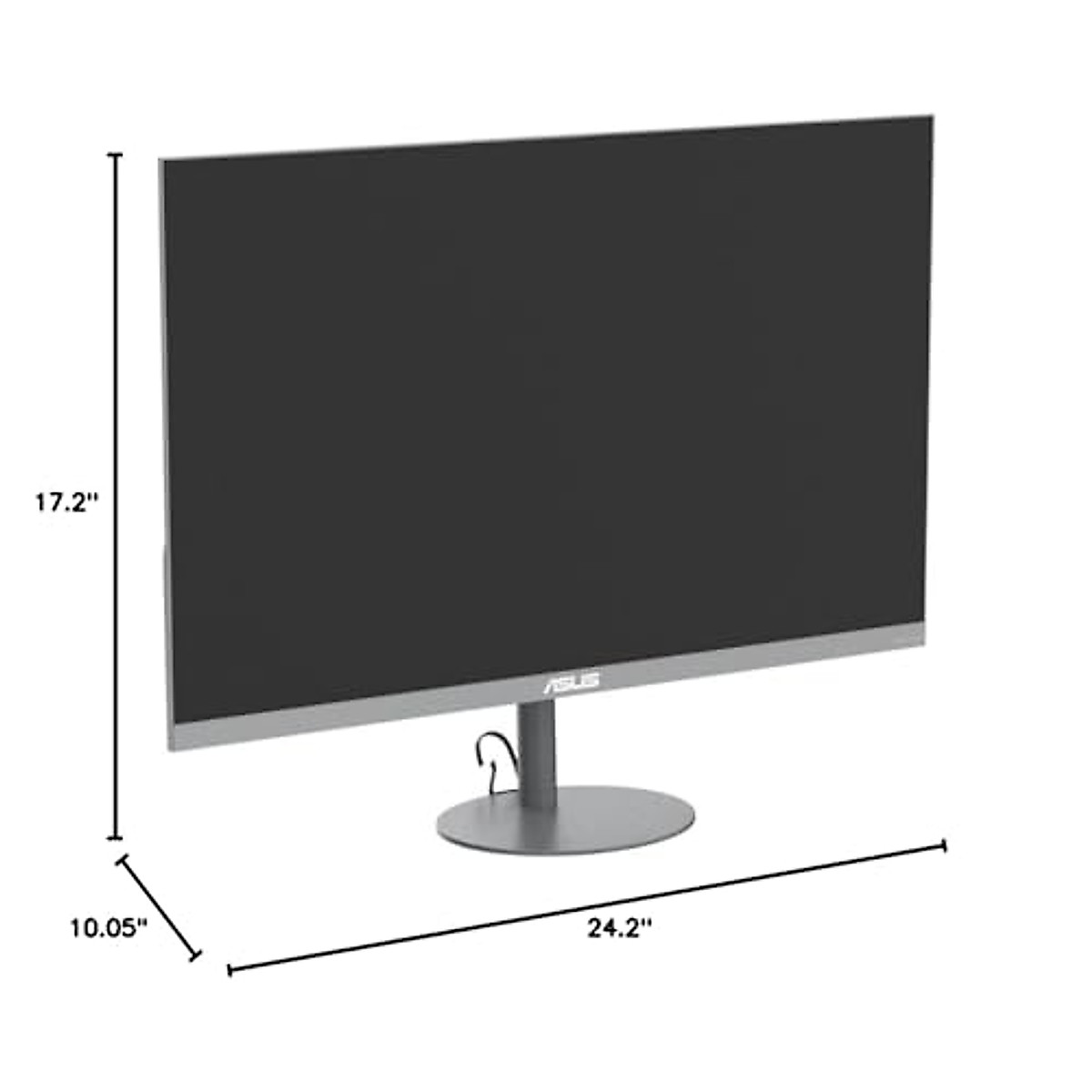 ASUS Designo 27" 1440P Monitor (MZ27AQL) - QHD (2560 x 1440), IPS, Build-in Speakers & Subwoofer, Height Adjustable