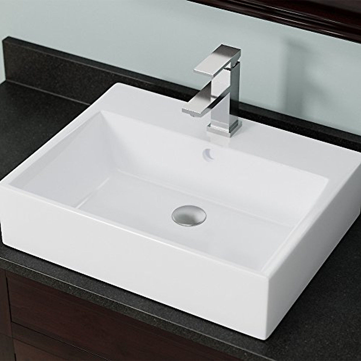 MR Direct v2502-w Sink in White Porcelain Vessel