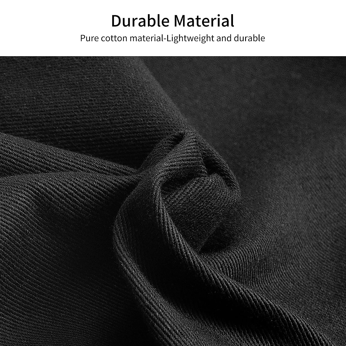 Viedouce 2 Packs Aprons Cotton,Cooking Kitchen Aprons,Adjustable Chef Apron with Pockets for Men Women,Black Aprons for Restaurant Garden Artist Garden BBQ,School,House