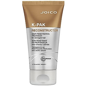 Joico K-PAK Reconstructor Deep-Penetrating Treatment | For Damaged Hair | Repair & Strengthen Strands | Rebuild & Fortify Damaged Hair | Improve Elasticity | With Keratin & Arginine | 1.7 Fl Oz