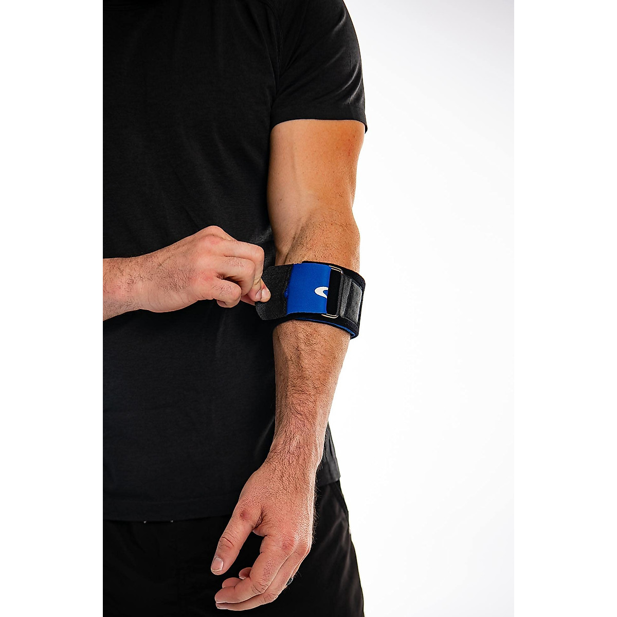 Nevin Sports Med Tennis Elbow Support (Gray)