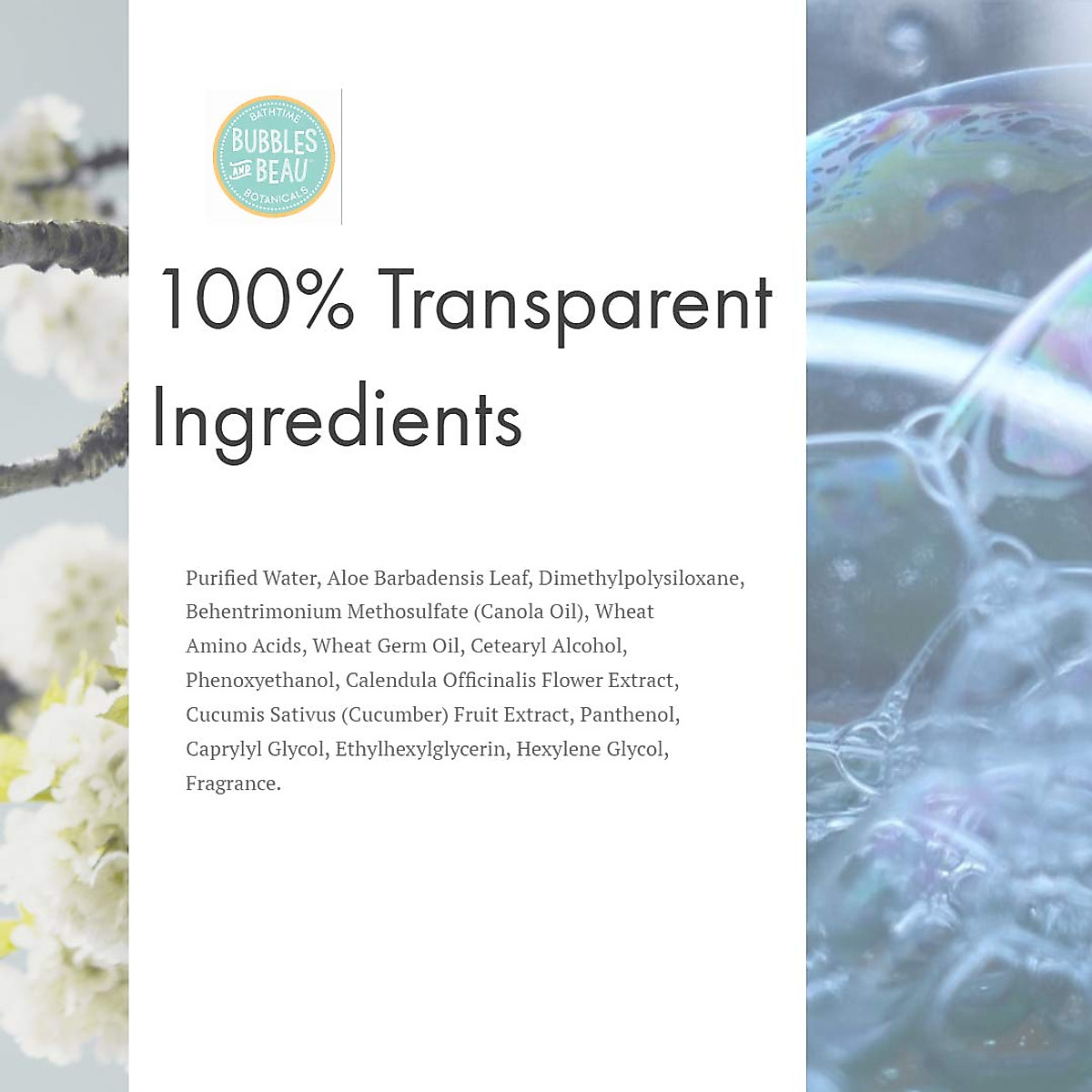 Bubbles & Beau Conditioner 8 oz