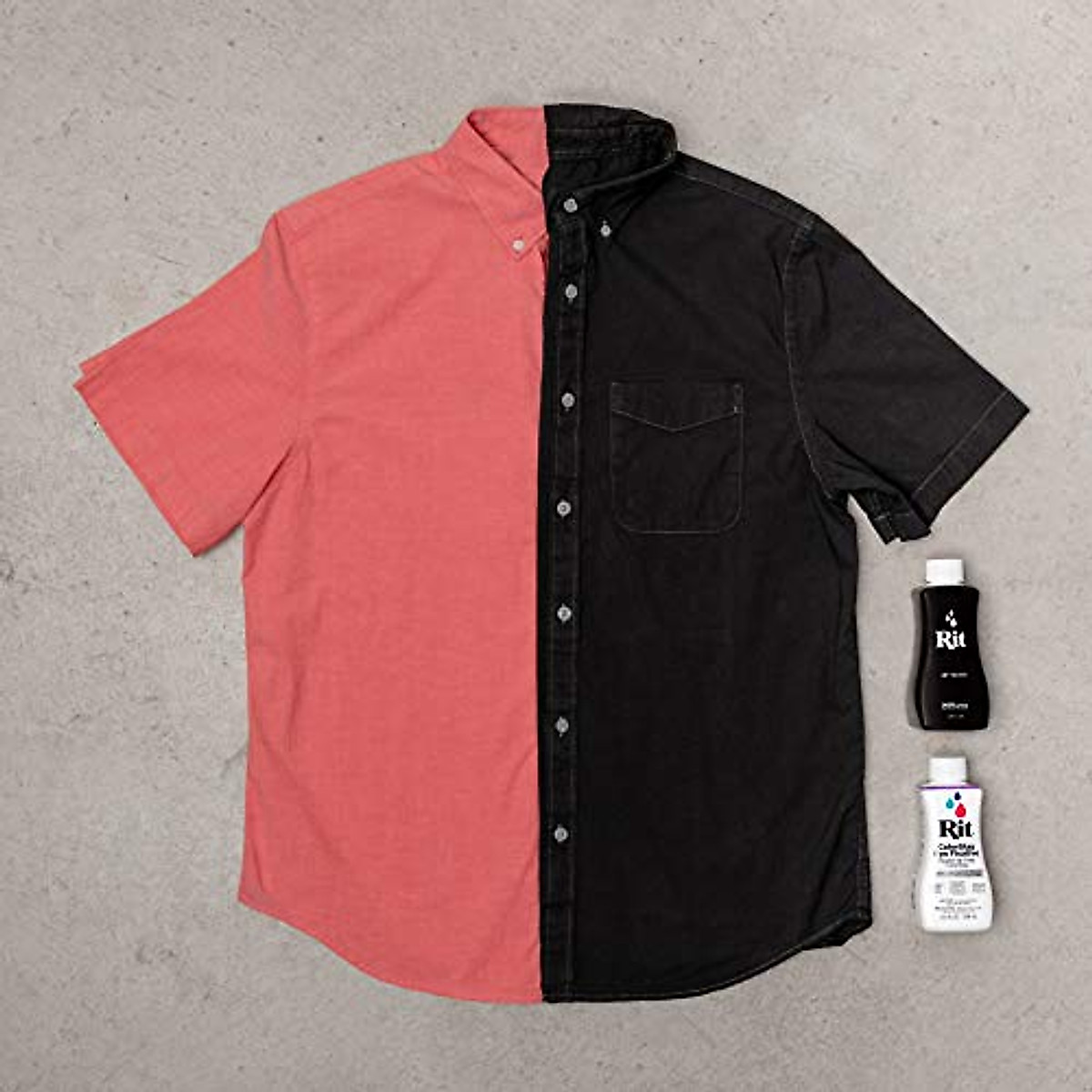 NAKOMA PRODUCTS 85857 RIT TIE DYE KIT BACK2BLACK, Back to Black