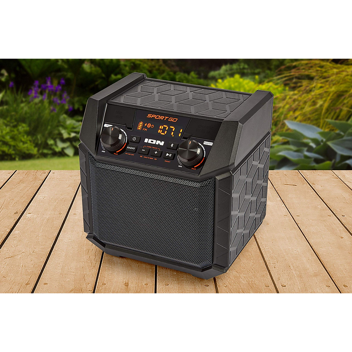 ION Audio Sport Go Tailgate Ultra-Portable Rugged Bluetooth PA Speaker System (Renewed)