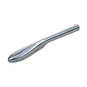 MollyZillah Stainless Steel Fish Scale Remover,A Magic Kitchen Gadgets/Accessories/Tools/Kit, A Descaler Tool For Cleaning Salmon/Grouper, Fish Scale Scraper/Skinner/Cleaner For Fast Scales Peeling