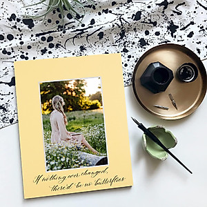 AUEAR, 10 Pack Mixed Color 8x10 Pre-Cut Acid Free Picture Mat for 5x7 Photos/Artworks/Prints with White Core Bevel Cut Framing Mats