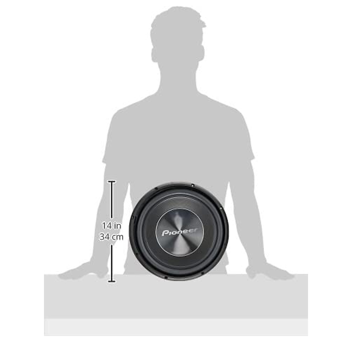 PIONEER TSA300S4 12" 1500w 4Ohm Subwoofer