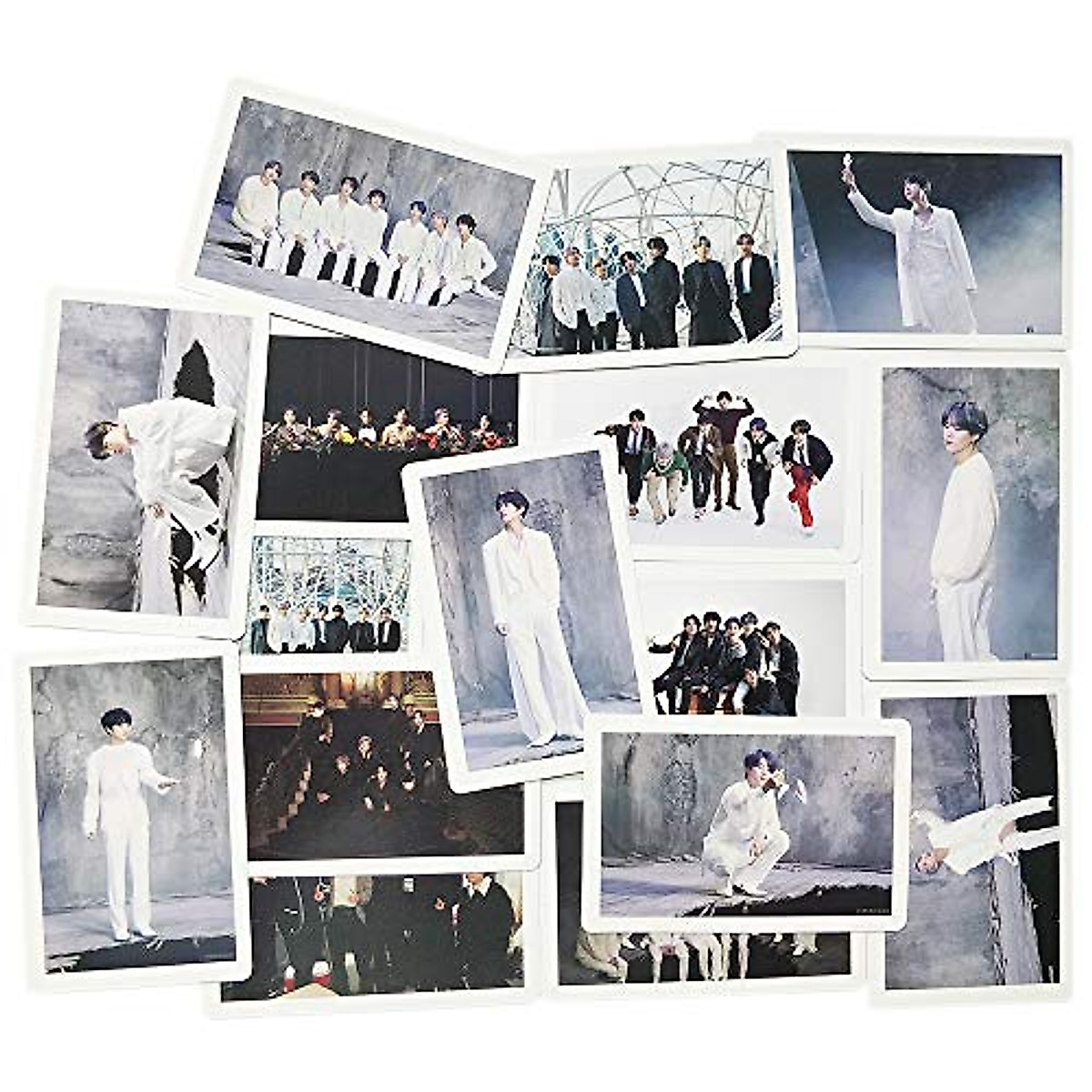 Kpop 54 PCS Lomo Cards Bangtan Boy New Album Map of The Soul 7 Gift For Army Girls (Map 7 Card)