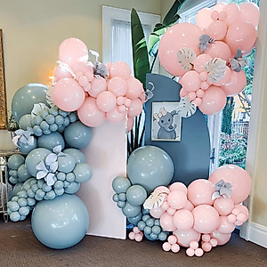 Pink Balloons Double Stuffed Pink Balloon Garland Light Pink Balloons Different Sizes 18/12/5 Inch Pastel Pink Balloon Arch Kit For Birthday Baby Shower Gender Reveal Bridal Party Decorations