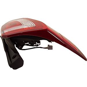 Evan Fischer Driver Side Tail Light Compatible with 2016-2019 Ford Explorer & 2016-2019 Police Interceptor Utility - FO2800251