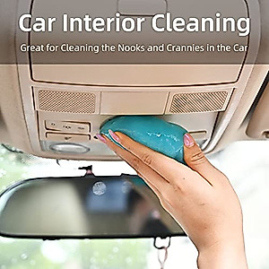 Tocxoe Cleaning Gel 2 Boxed Blue Gel can Remove Dirt from The Keyboard Inside The car and Reuse it