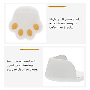 Luxshiny 4 Pcs Anti-Collision Angle Corner Pad Safety Corner Protectors Bumper Guard Table Protection Cover Table Cover Corner Cover for Kids Furniture Cover Desk Cover