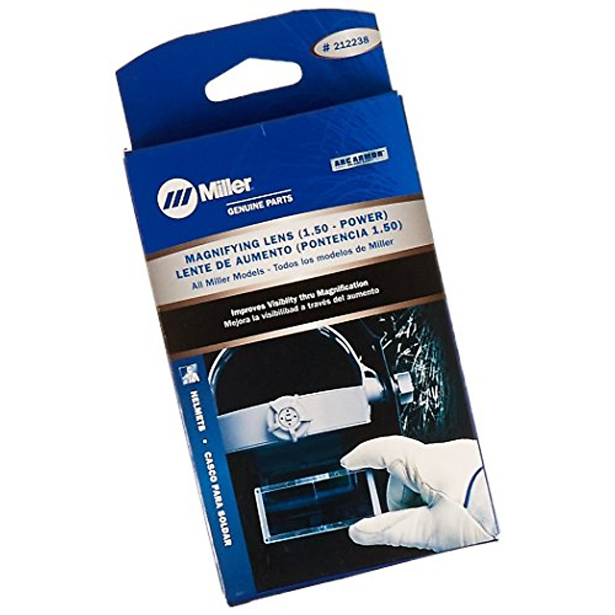 Welding Helmet Magnifying Lens, 1.50